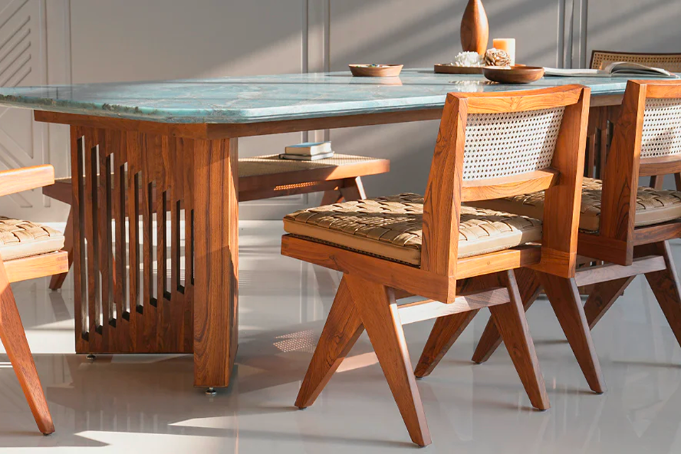 Latest Dining Table Colors & Finishes Trending in 2026 | Alankaram