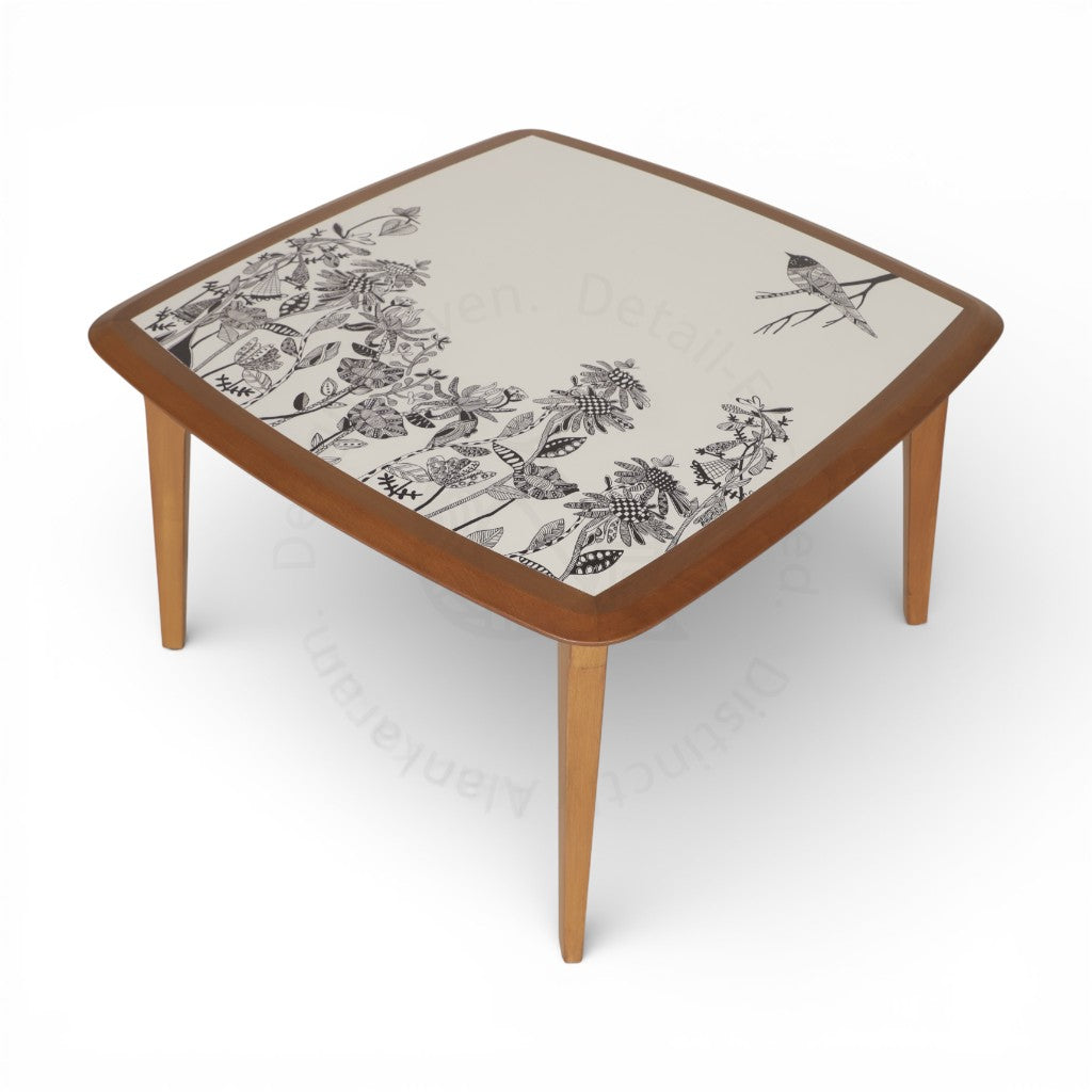 Boyali - Ash/oak/Beech Center table, Stained, Square | Alankaram