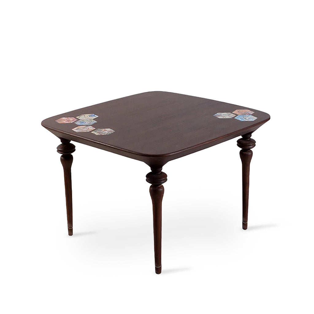 Piki Solidwood Cafe Table | Alankaram