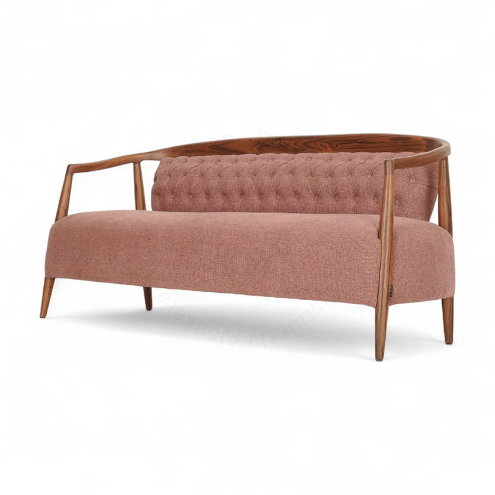 Uru - Three Seater Teak Sofa | Alankaram