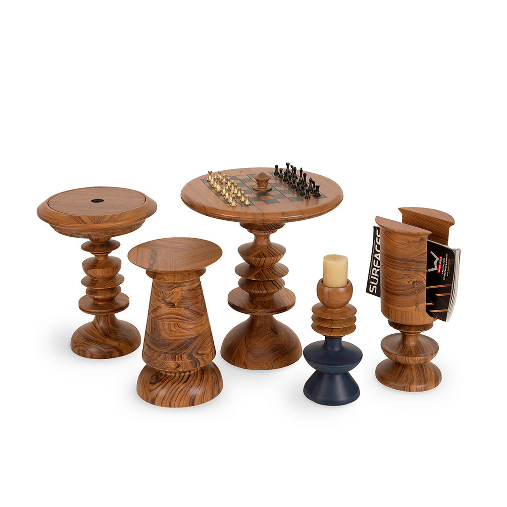 Atamai - Teak Chess Board Table | Alankaram