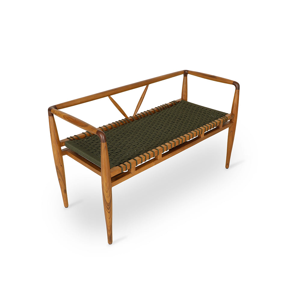 Bangku - Two seater Teakwood Bench | Alankaram
