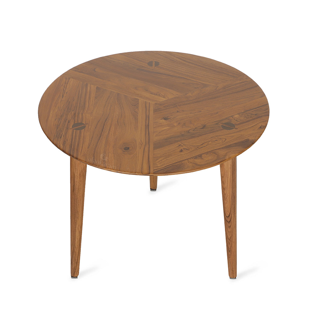 Tripadi - Teakwood Cafe Table | Alankaram
