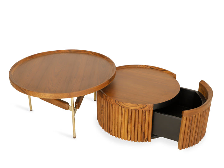 Parny - Teak Centre Table | Alankaram
