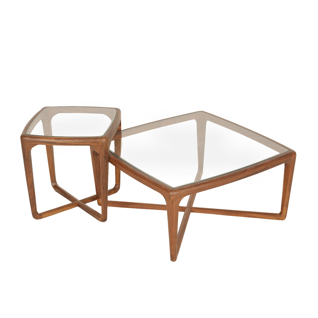 Whiti - Teak Nested Centre Table | Alankaram