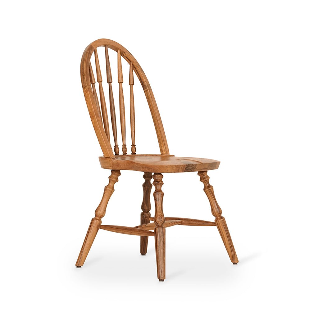 Troi - Teak Dining Chair, Wooden Seat | Alankaram