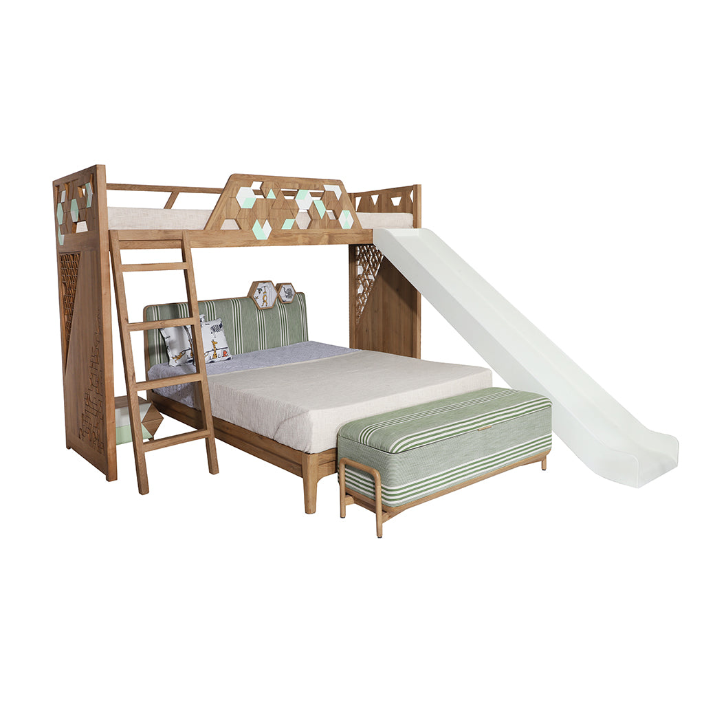 Kayma - Ash/Oak/Beech Kids Bedroom Set | Alankaram
