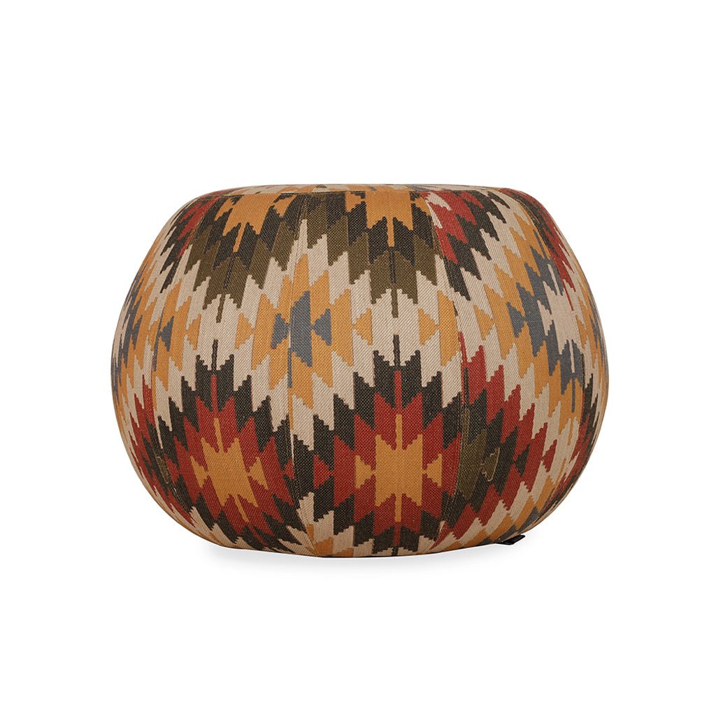 Pouffe - Round Ottoman | Alankaram