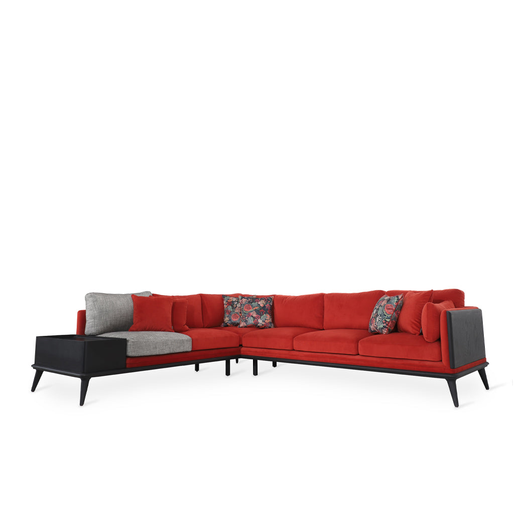 Mysig - Solidwood Six Seater Sofa | Alankaram