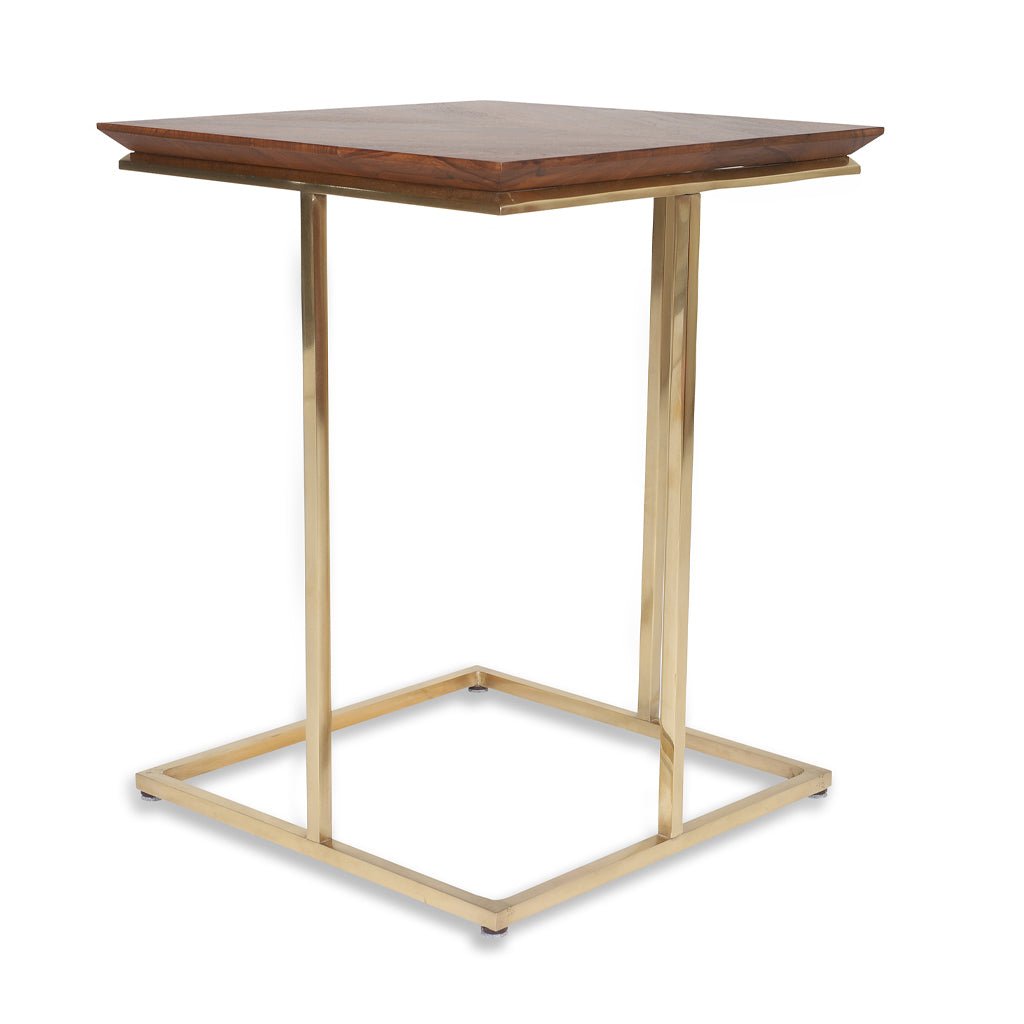 Dualis - Metal Side Table | Alankaram