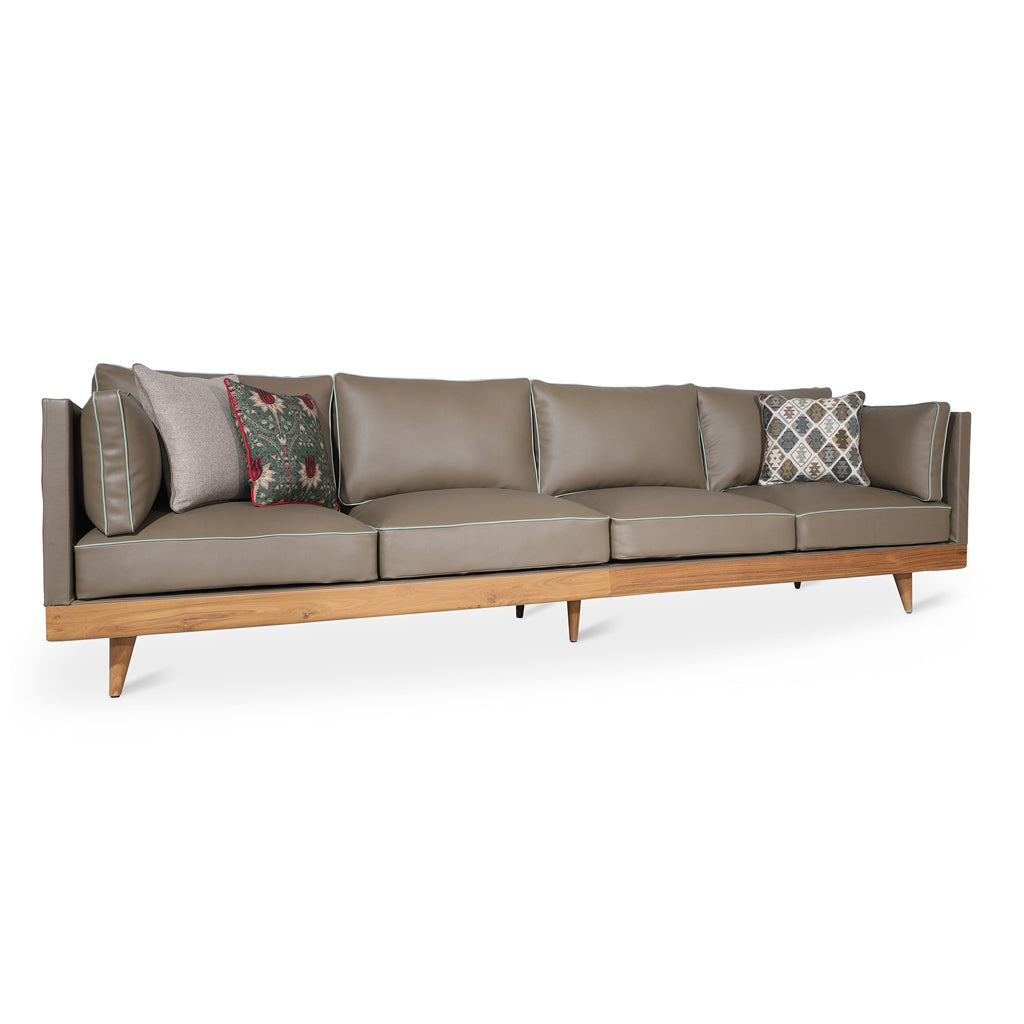 Priamka - Four Seater Ash/Oak/Beech Sofa | Alankaram