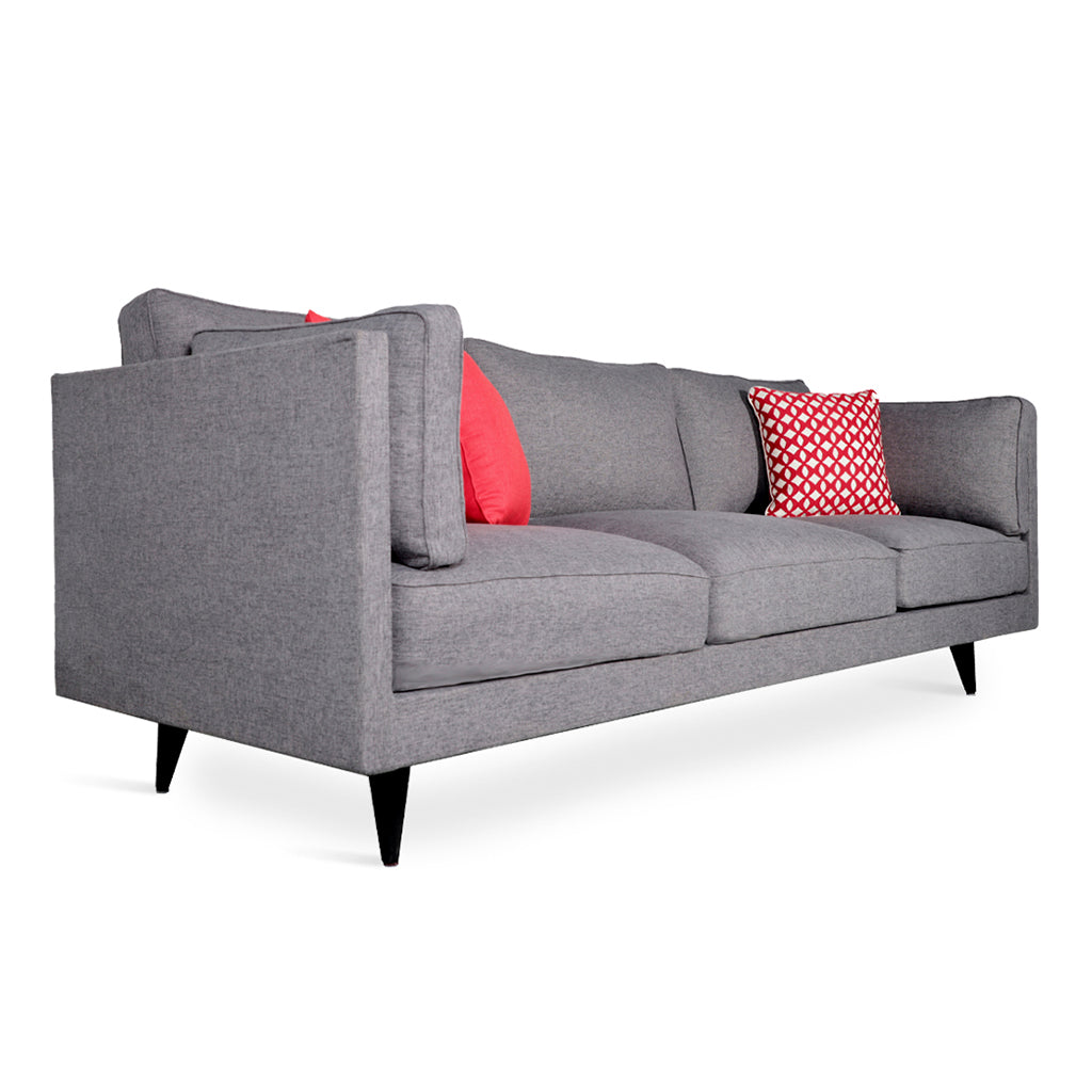 Priamka - Three Seater Ash/Oak/Beech Sofa, Stained | Alankaram