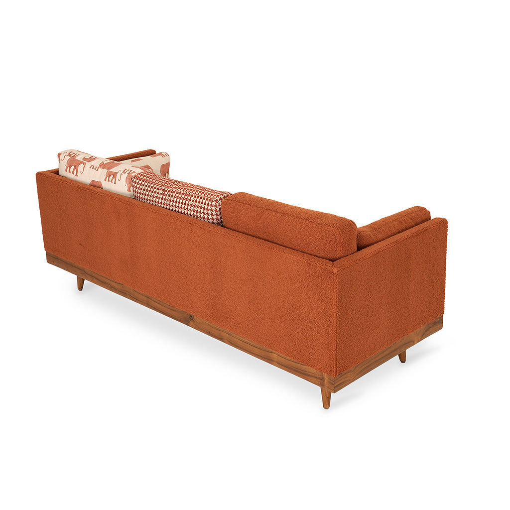 Priamka - Three Seater Teak Sofa | Alankaram