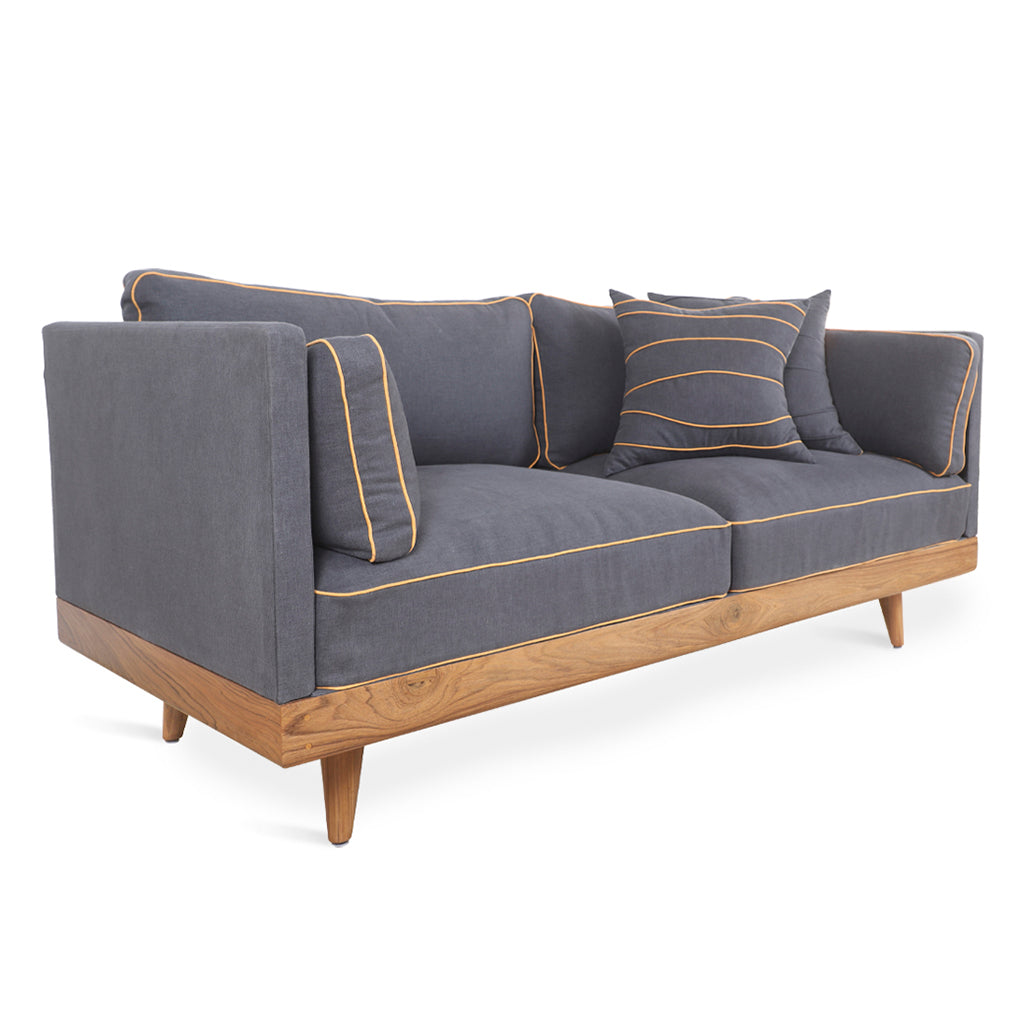 Priamka - Two Seater Teak Sofa | Alankaram