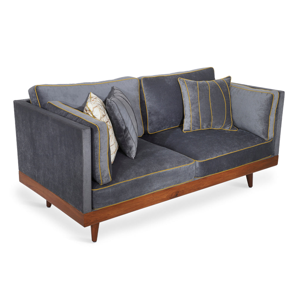 Priamka - Two Seater Teak Sofa | Alankaram