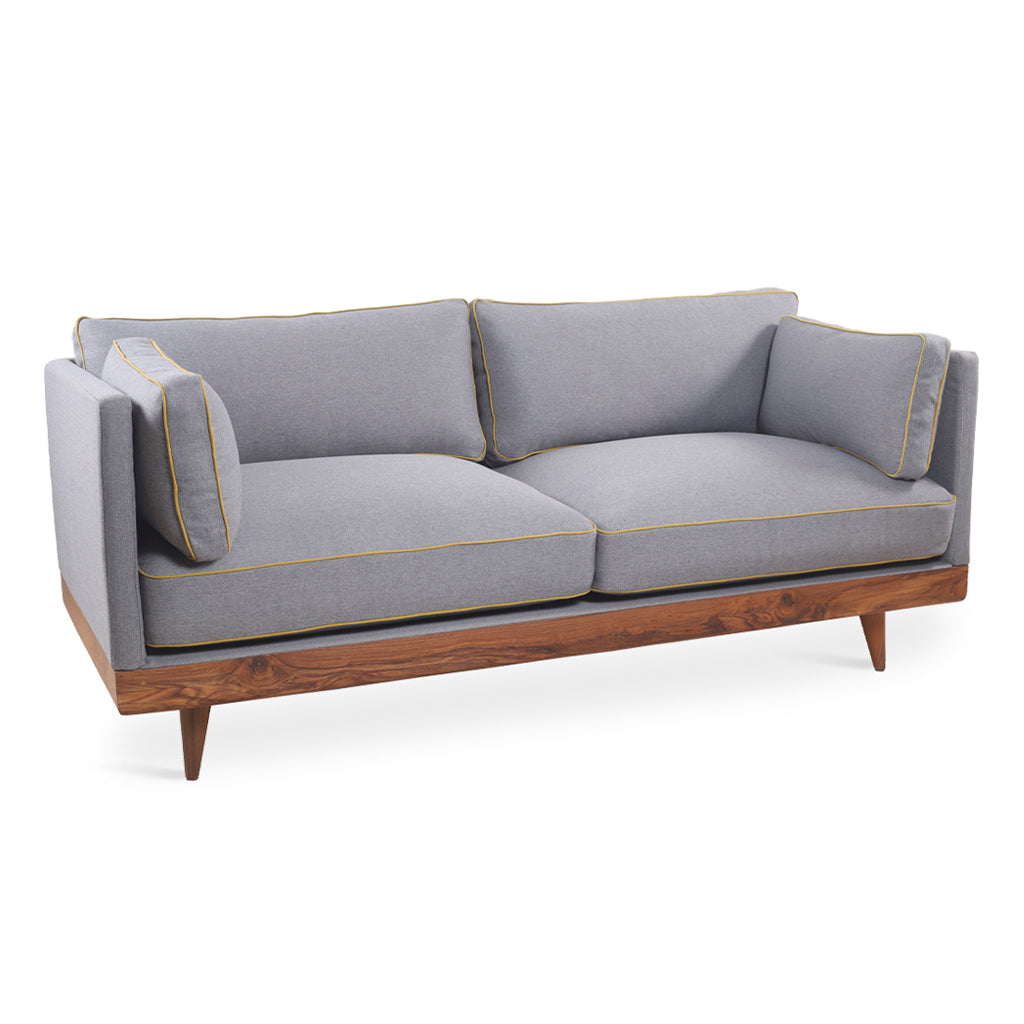 Priamka - Two Seater Teak Sofa | Alankaram