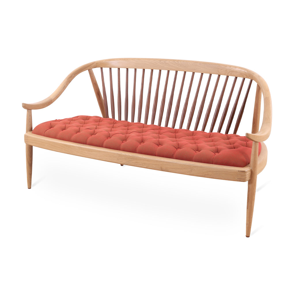 Vakra - Two Seater Ash/Oak/Beech Sofa | Alankaram