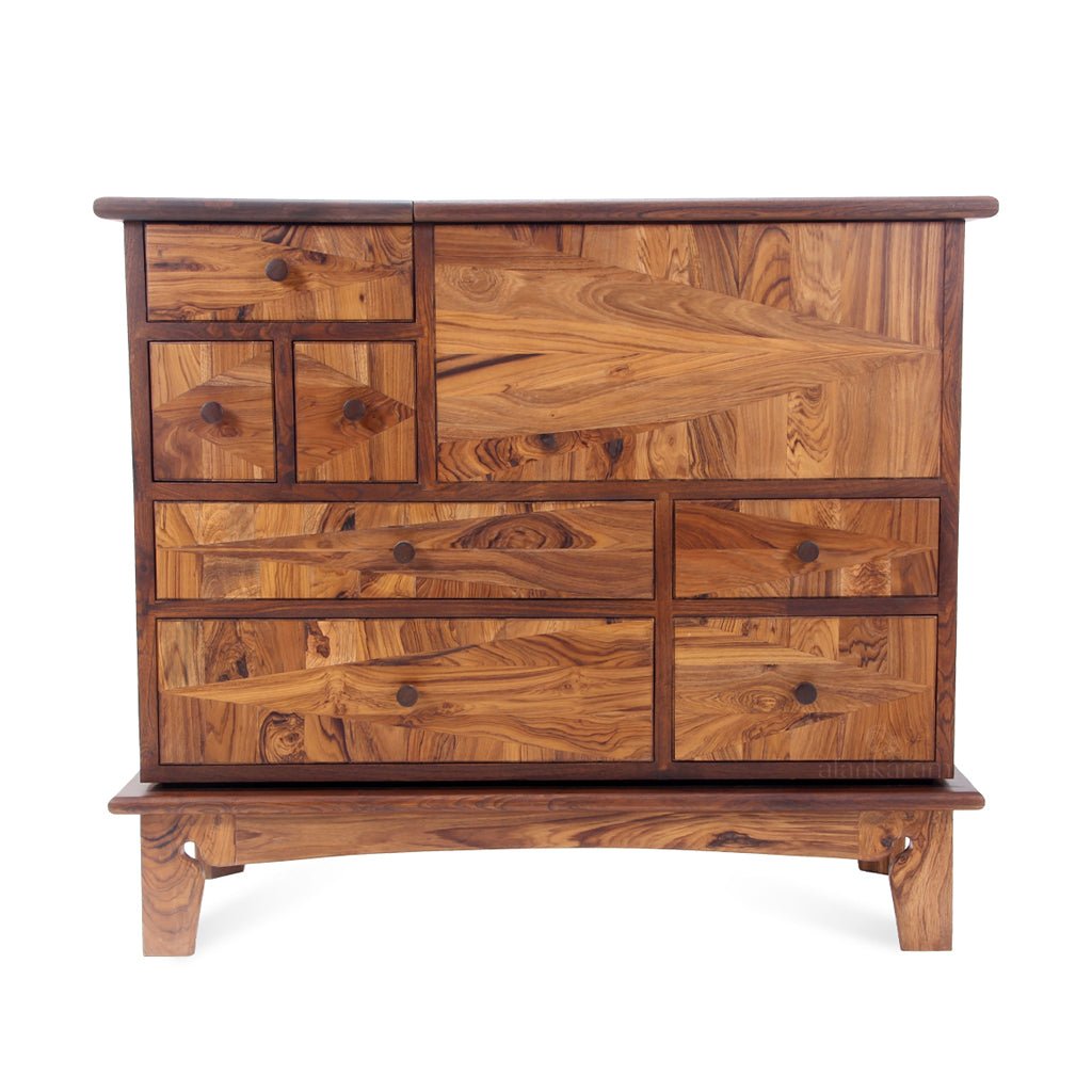 Sandook Daraj - Teakwood Storage Cabinet | Alankaram